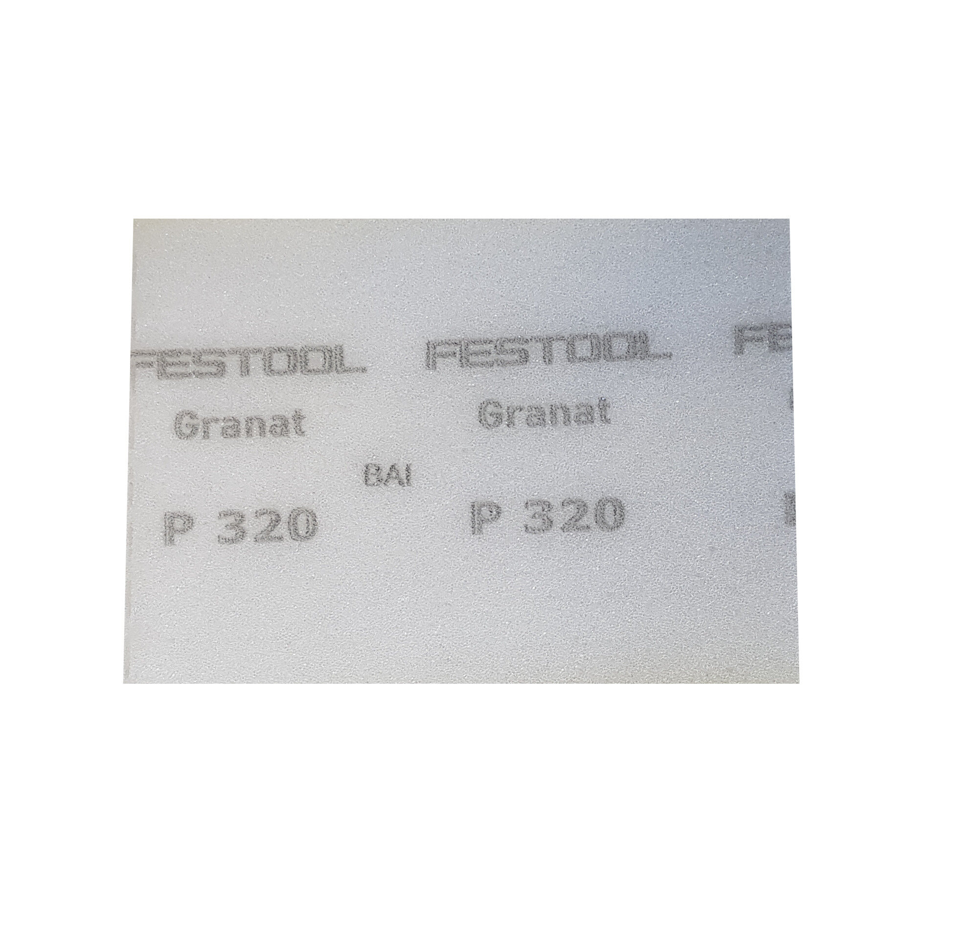 Шлифовальный материал StickFix в рулоне Granat 115x125mm P320 GR SOFT, губки отрывные Festool, 1 шт