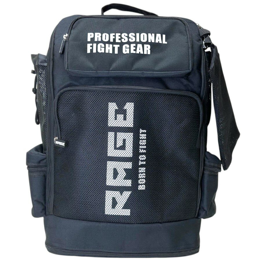 Рюкзак Rage Born To Fight черный