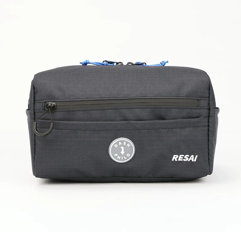 Resai Gravel Road Bike Saddle Cycling Bag, 3.8L Capacity, Черный Цвет - Легкий Водонепроницаемый Хранение для Горных
