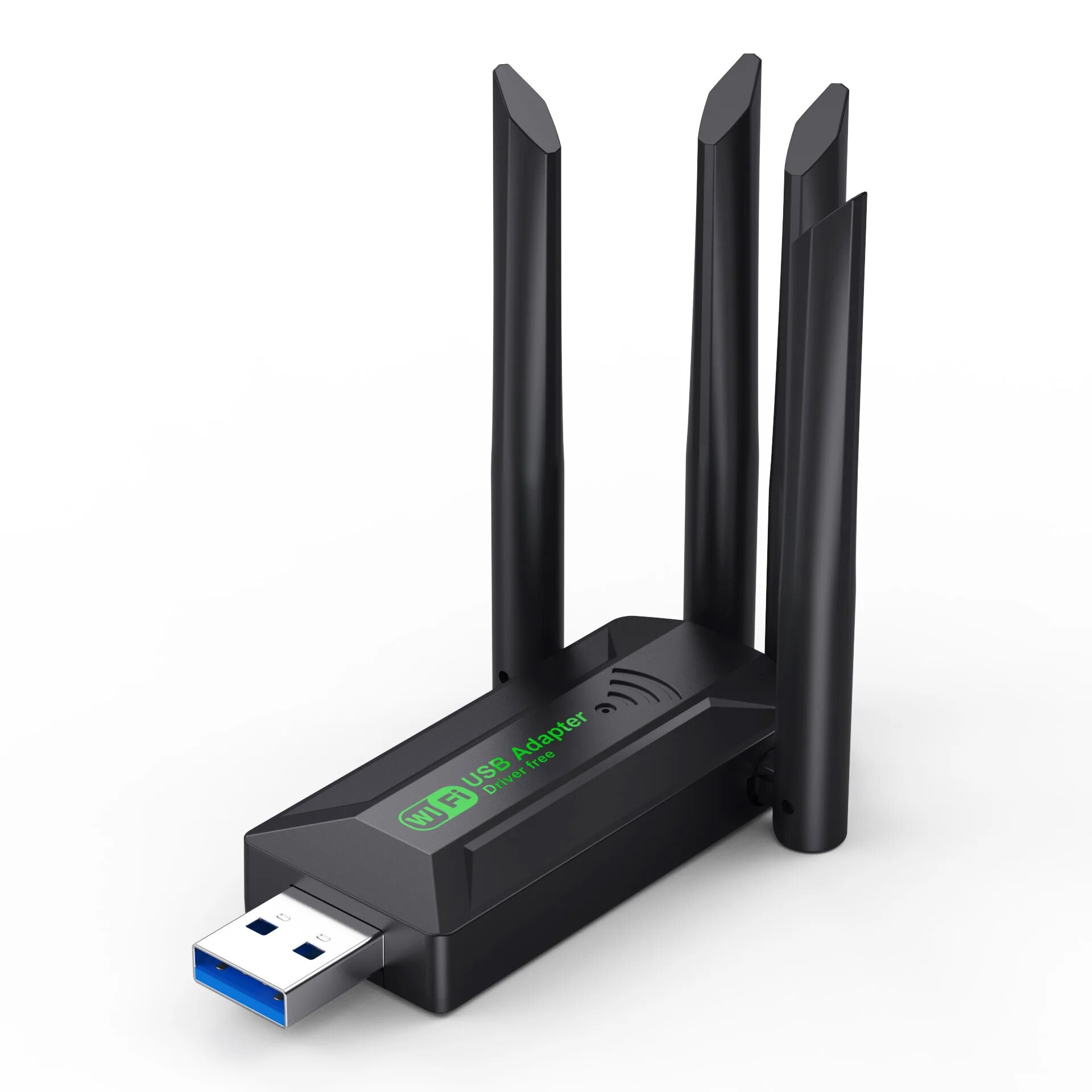 Оригинальный USB 3.0 WiFi 6 адаптер 802.11AX с 4 антеннами, 1200 Мбит/с, двухдиапазонный 2.4G/5G для Windows 10/11