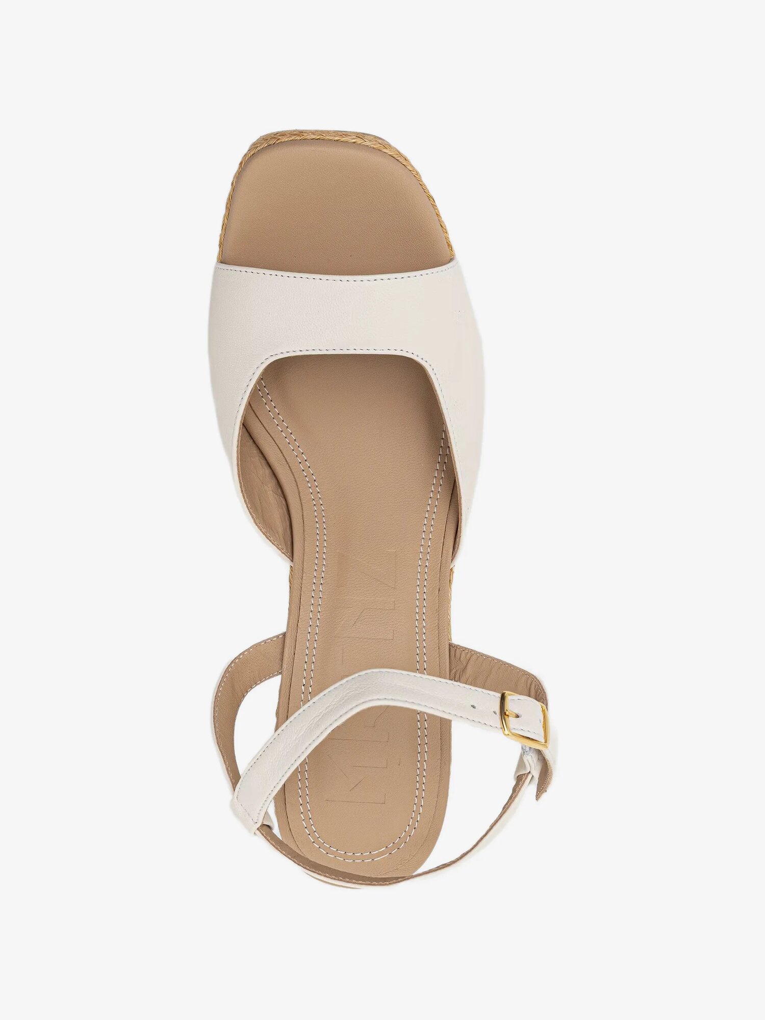 Эспадрильи Souliers Martinez Summer, размер 39, бежевый/белый — фото 1