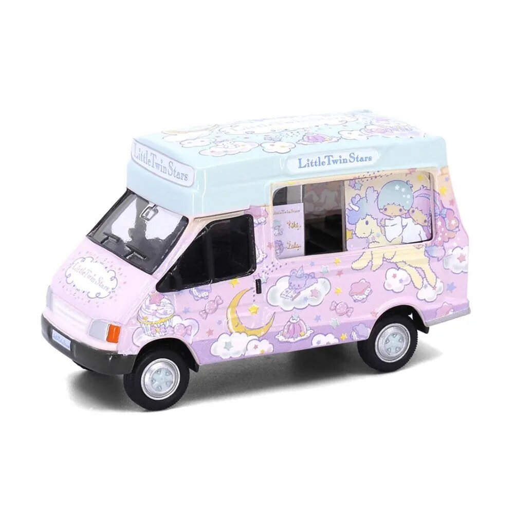Машинка Tiny 1/76 Little Twin Stars Ice Cream Van Sanrio x Alice City Diecast Scale Model Car
