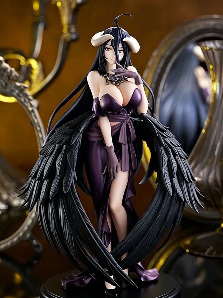 Фигурка из аниме overlord/Albedo, настольная декорация, коллекционная статуэтка, креативный подарок (18cm)