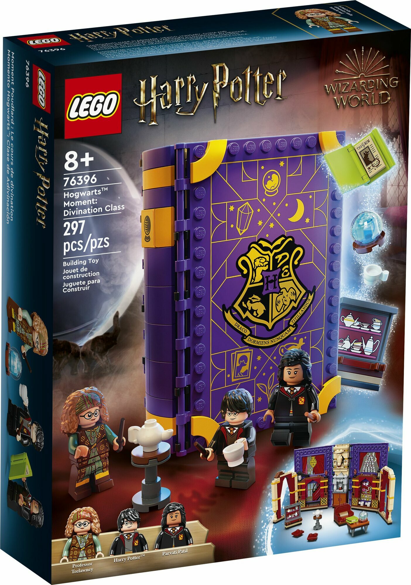 Лего Harry Potter серия, LEGO 76396 Учёба в Хогвартсе: Урок прорицания, lego конструктор для мальчика, лего для девочек