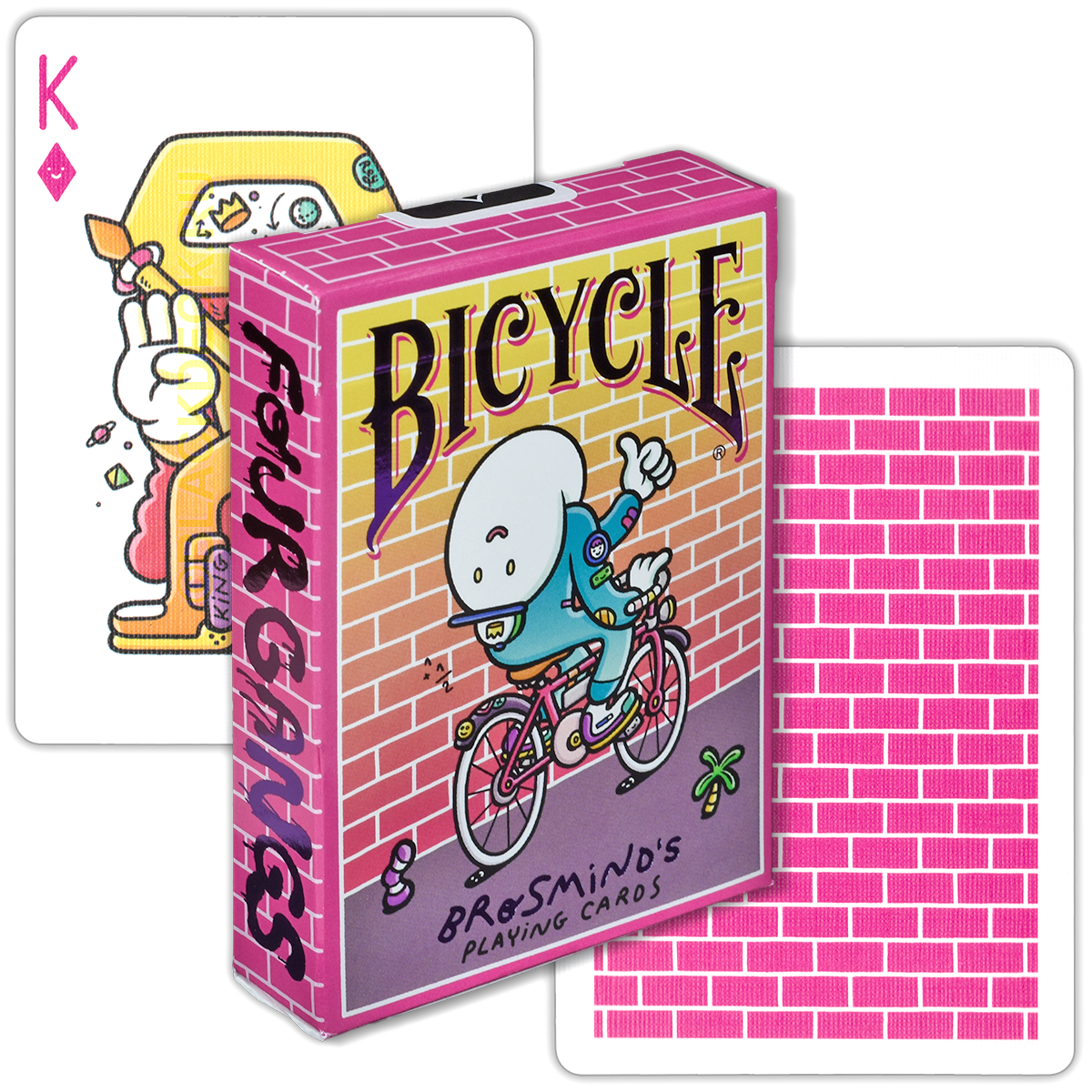 Bicycle Brosmind's Four Gangs, игральные карты в стиле модерн
