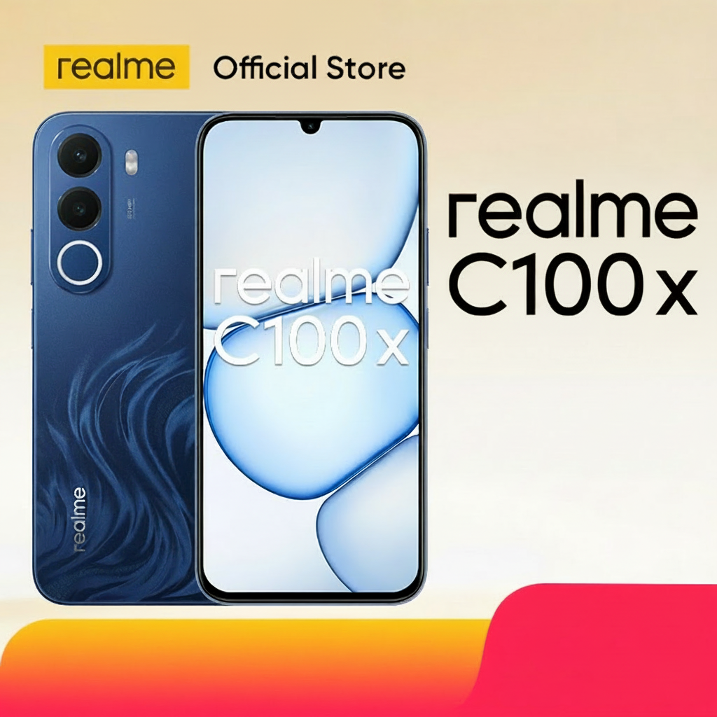 Смартфон Realme C100x, 4/128ГБ