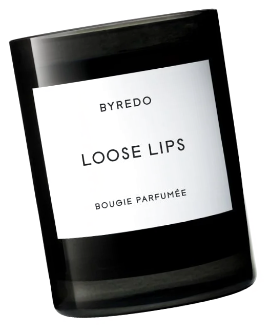 Парфюмированная свеча Байредо Луз Липс 240 гр / Byredo Loose Lips для женщин
