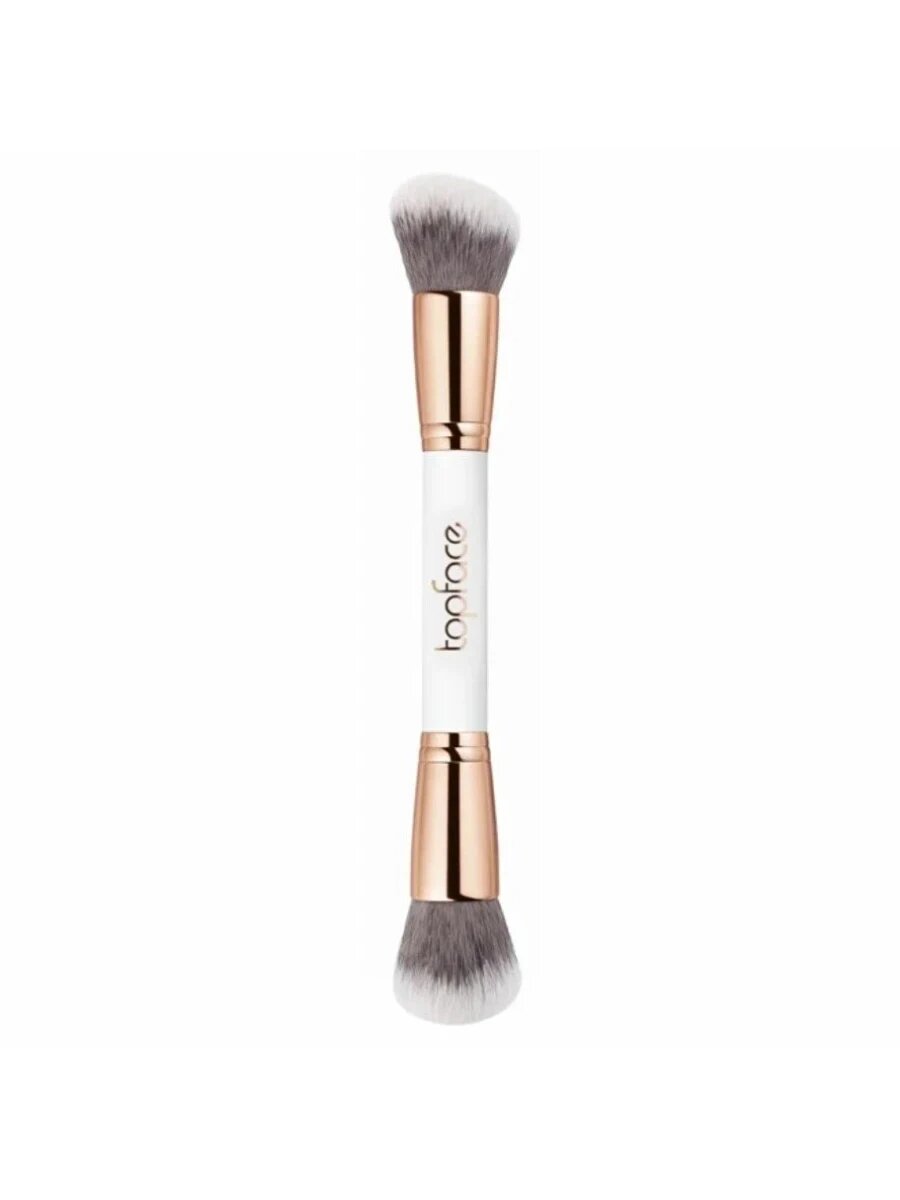 Кисть Topface Accessories Blush Brush F29, Кисть двойная для румян, 1 шт