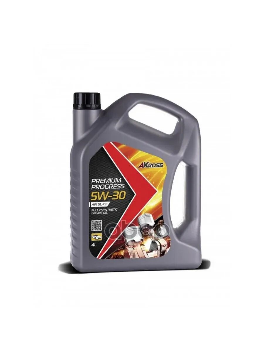 AKross Akross Premium Progress 5W-30 Sl/Cf Синтетич. 4L