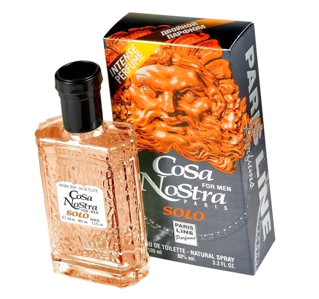 Мужской eau de toilette Пари Лайн Парфамс Коза Ностра Соло 100 мл - Cosa Nostra Solo