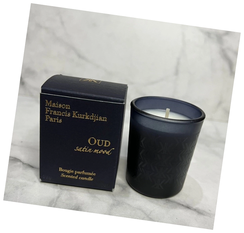 Свеча для дома 30 гр - Oud Satin Mood Maison Francis Kurkdjian / Уд Сатин Муд