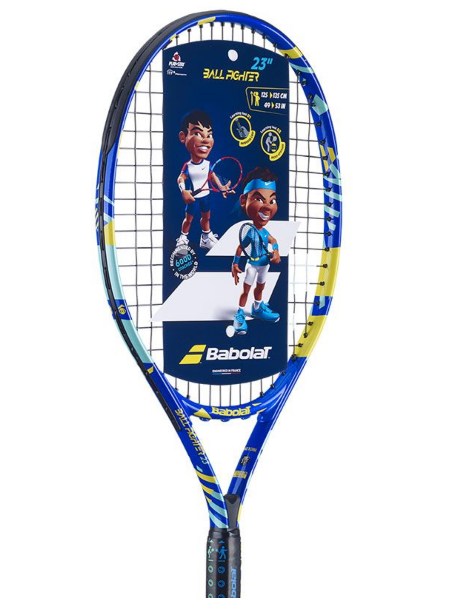 Ракетка для большого тенниса детская DIADEM Super 23 (8-12 лет) Gr00 RK-SUP23-PR