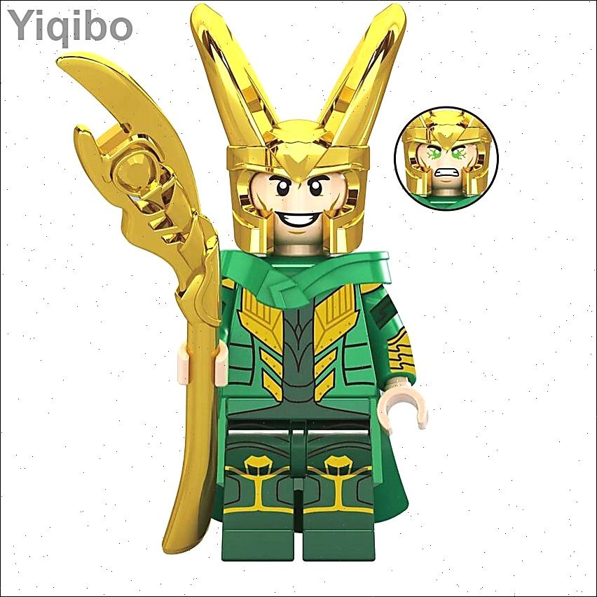Фигурка Marvel, Локи, конструктор сборная фигурка персонаж комиксов фигурка-конструктор