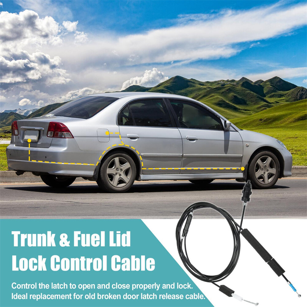Trunk Lid Fuel Door Release Cable 74880-S5A-305 fit for Honda Civic 2001-2005