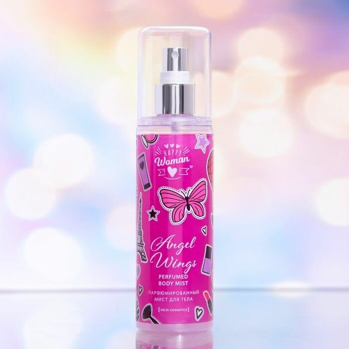 Мист для тела Delta Parfum Angel Wings, парфюмированный, женский, объем 150 мл, по мотивам Eclat A Arpege, Lanvin