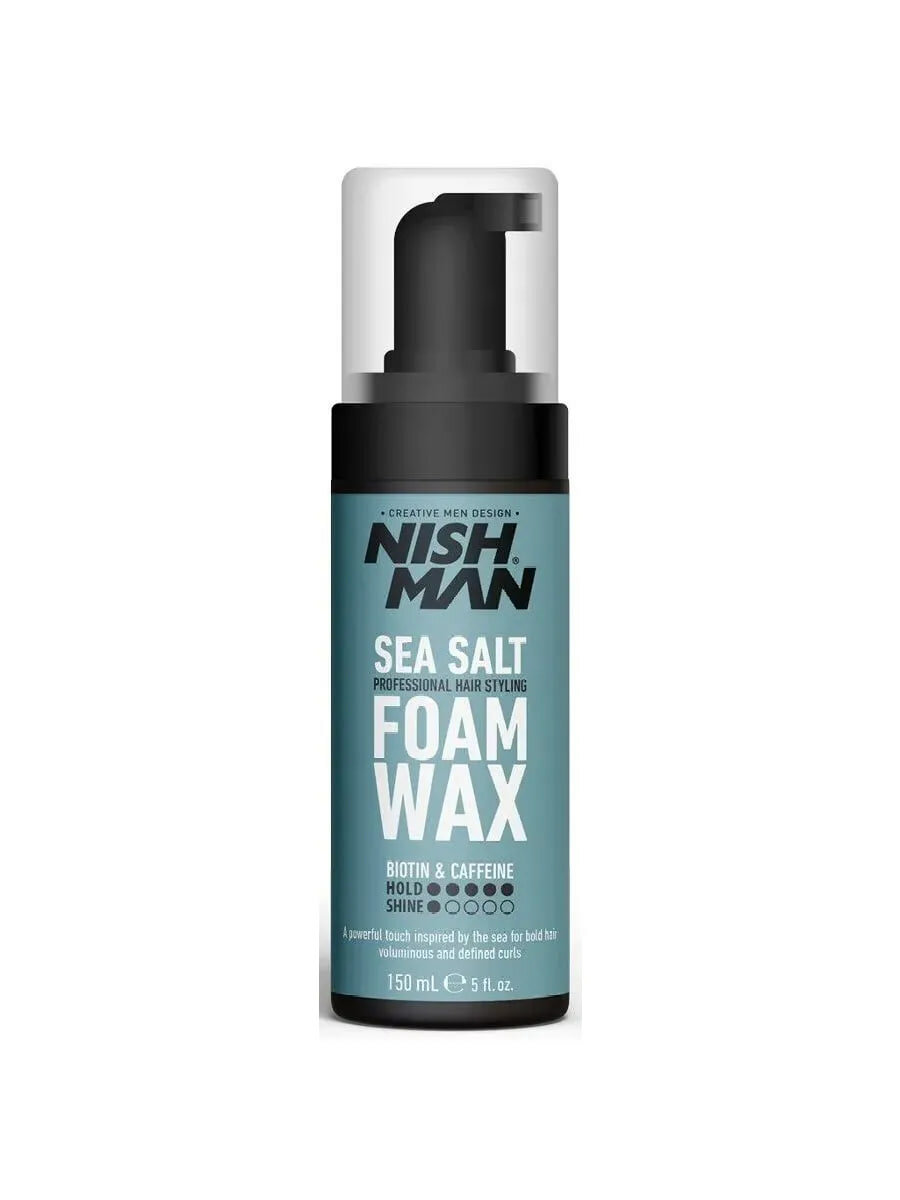 Пенка-воск для волос С морской солью NISHMAN HAIR STYLING SEA SALT FOAM WAX