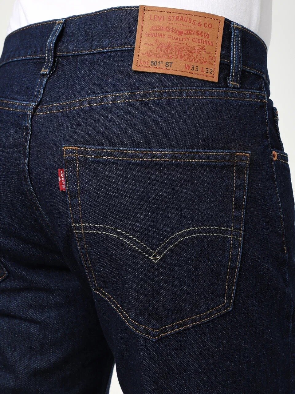 Джинсы классические Levi's® 501® ST Original Rinse 