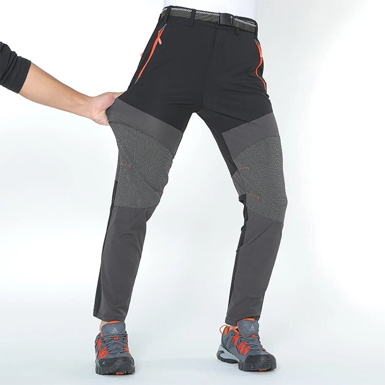 Мужские трекинговые брюки-карго серые, 5XL, 87kg, 2706wblack