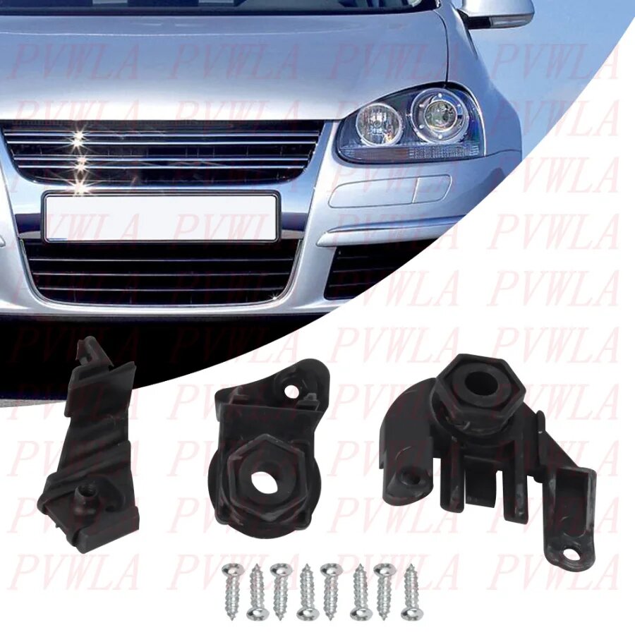 Кронштейн фары VW Golf 5 GTI Jetta 5 2006-2009, левый