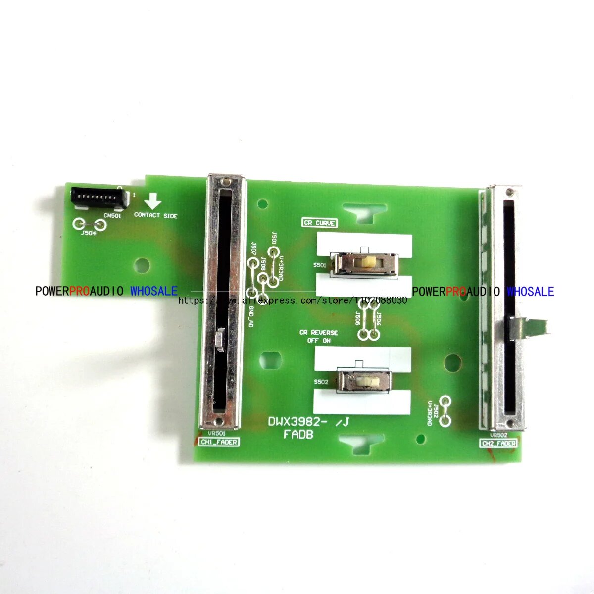 Фейдер громкости канала FADB в сборе DWX3982 DWX4145 подходит для Pioneer DJM 250MK2 DJM S3