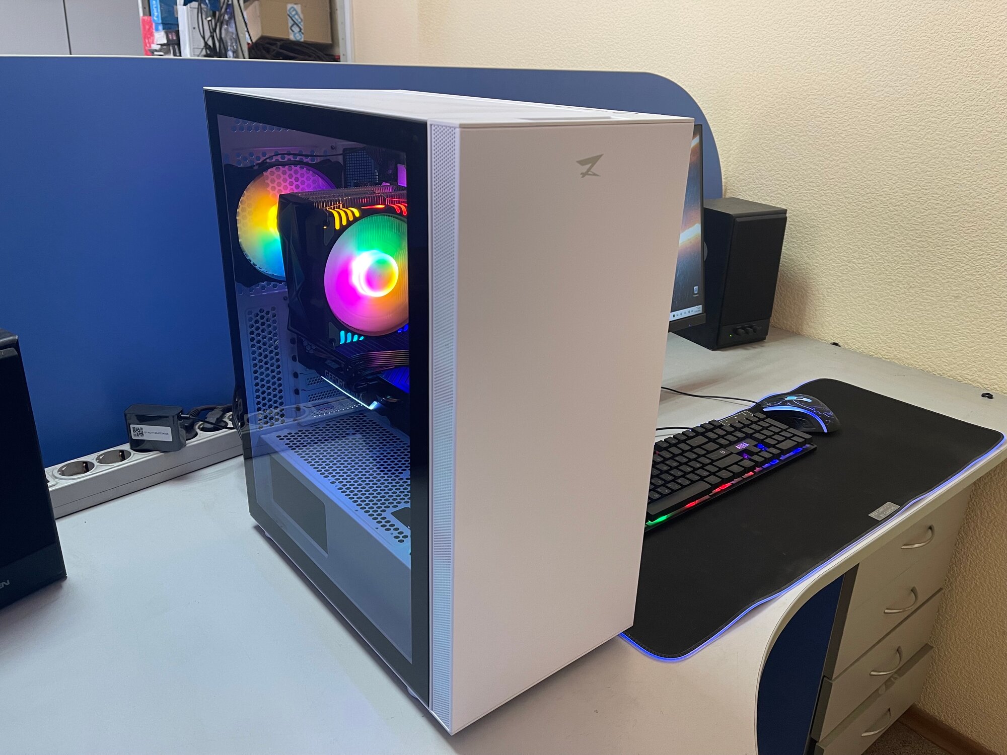 Мощный игровой компьютер i5 12400F 16Gb DDR4 RTX 2060 SUPER 8Gb ssd m2 512Gb 750W