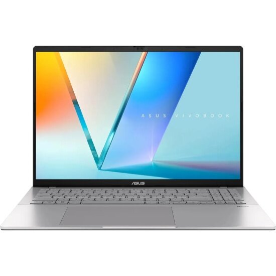 Ноутбук Asus VivoBook S16 S3607AA-SH114 16", OLED, Intel Core Ultra 7 355 1.7ГГц, 8-ядерный, 32ГБ DDR5, 1ТБ SSD, Intel Graphics, без ОС, серебристый (90NB1731-M007X0)