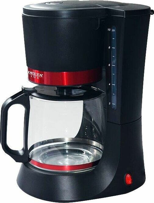 Кофеварка электрическая LUX DL-8152 черная