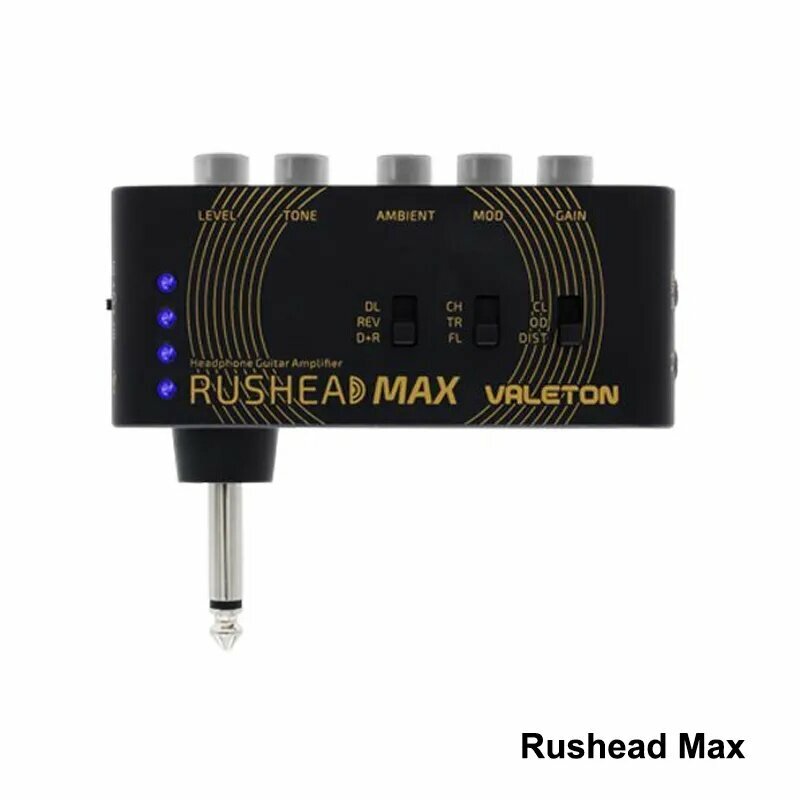 Портативный усилитель для наушников с зарядкой через USB гитарный усилитель мультиэффекты Valeton Rushead Max