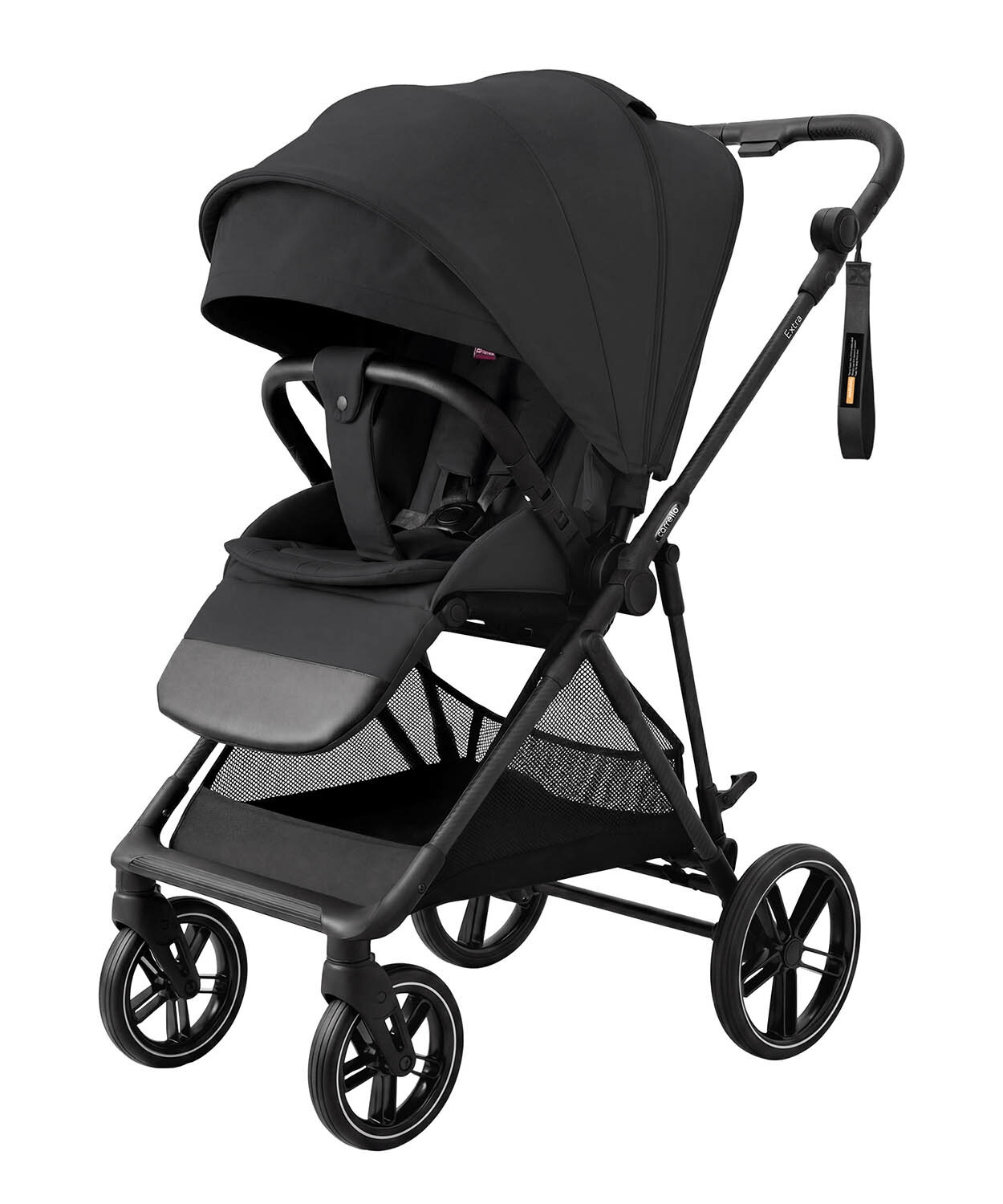 Коляска прогулочная с реверсивным блоком Carrello Extra Forest Black с 6 месяцев