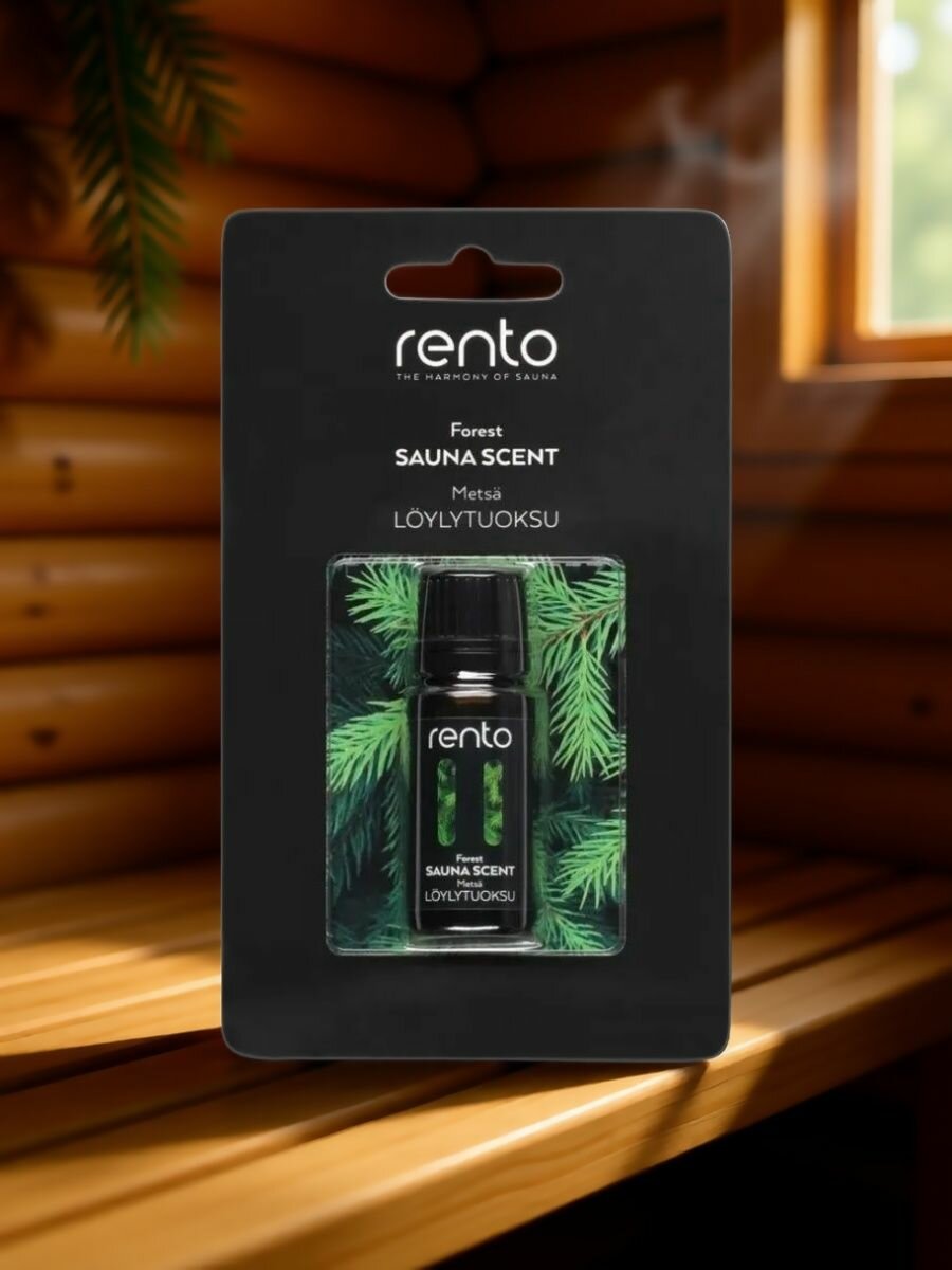 Ароматизатор Rento Forest, для бани и сауны, 10 мл, лесной аромат