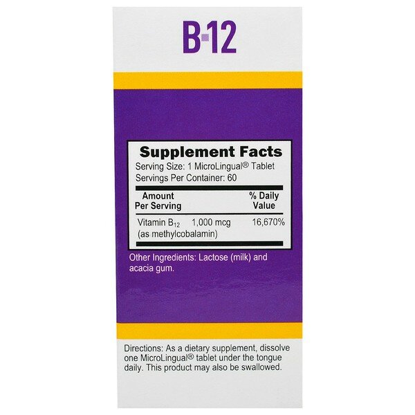 Superior Source Methylcobalamin B-12 1000 mcg 60 Tablets — фото 1