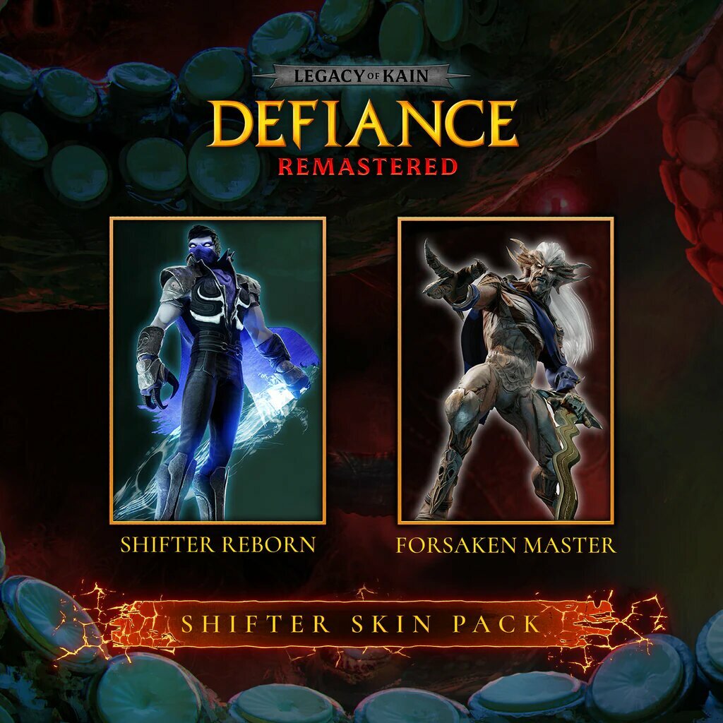 Дополнение Legacy of Kain: Defiance Remastered - Shifter Skin Pack, цифровое издание PlayStation 5, регион Турция / код пополнения баланса