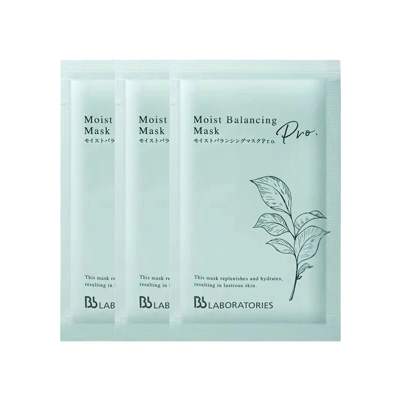 Тканевая маска для лица унисекс Bb LABORATORIES Moist Balancing Mask Pro, 3 шт.