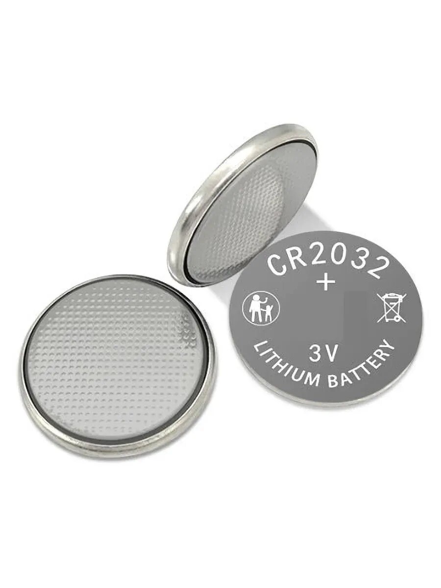 Батарейки литиевые CR2032 таблетка 3V, 5 шт.
