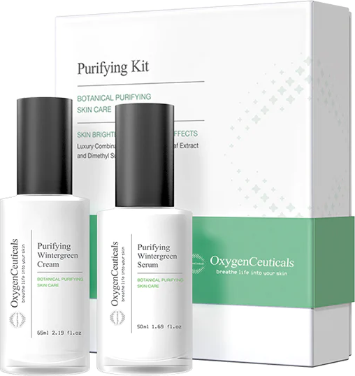 OxygenCeuticals Набор для проблемной кожи на основе гаультерии Purifying Kit