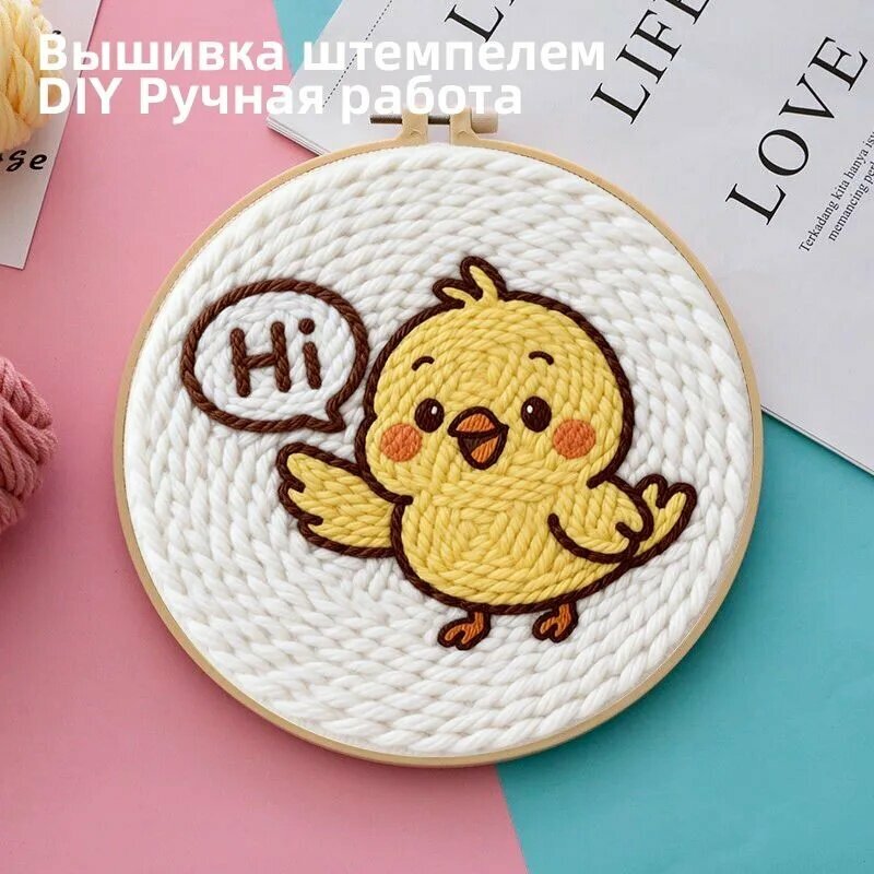 Набор для ковровой вышивки "цыпленок"