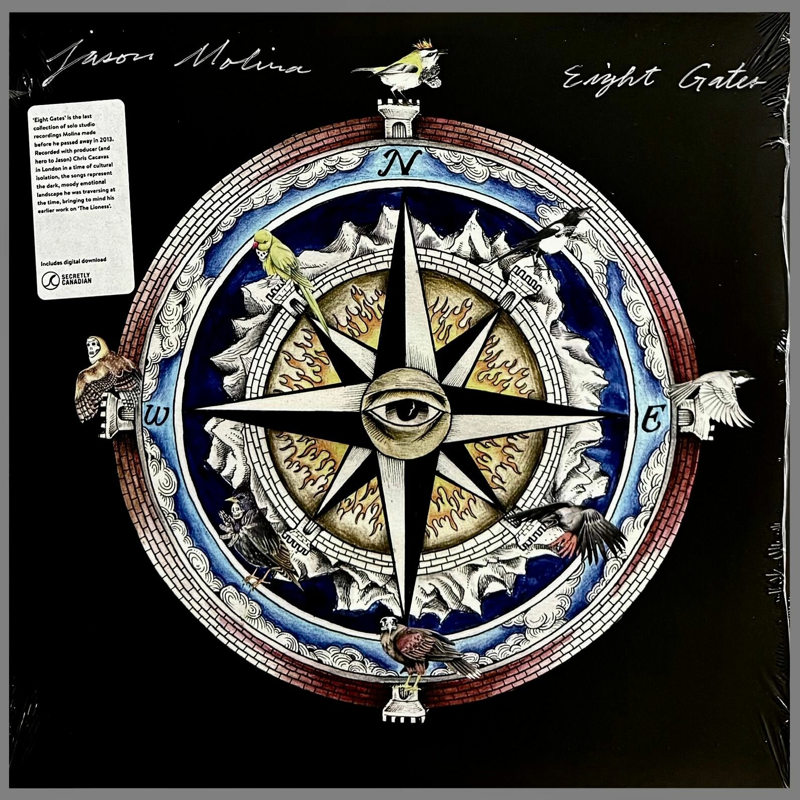 Виниловая пластинка Jason Molina - Eight Gates (LP, 2020, Secretly Canadian)