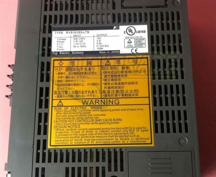 Модуль Fuji Servo Driver RYS101S3-LTS — фото 1