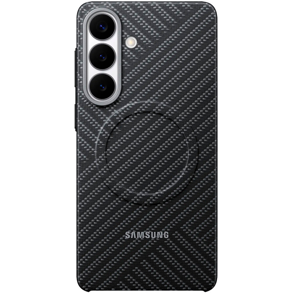 Чехол Samsung Carbon Magnet Case S26+ EF-KS947SSEGRU Серый