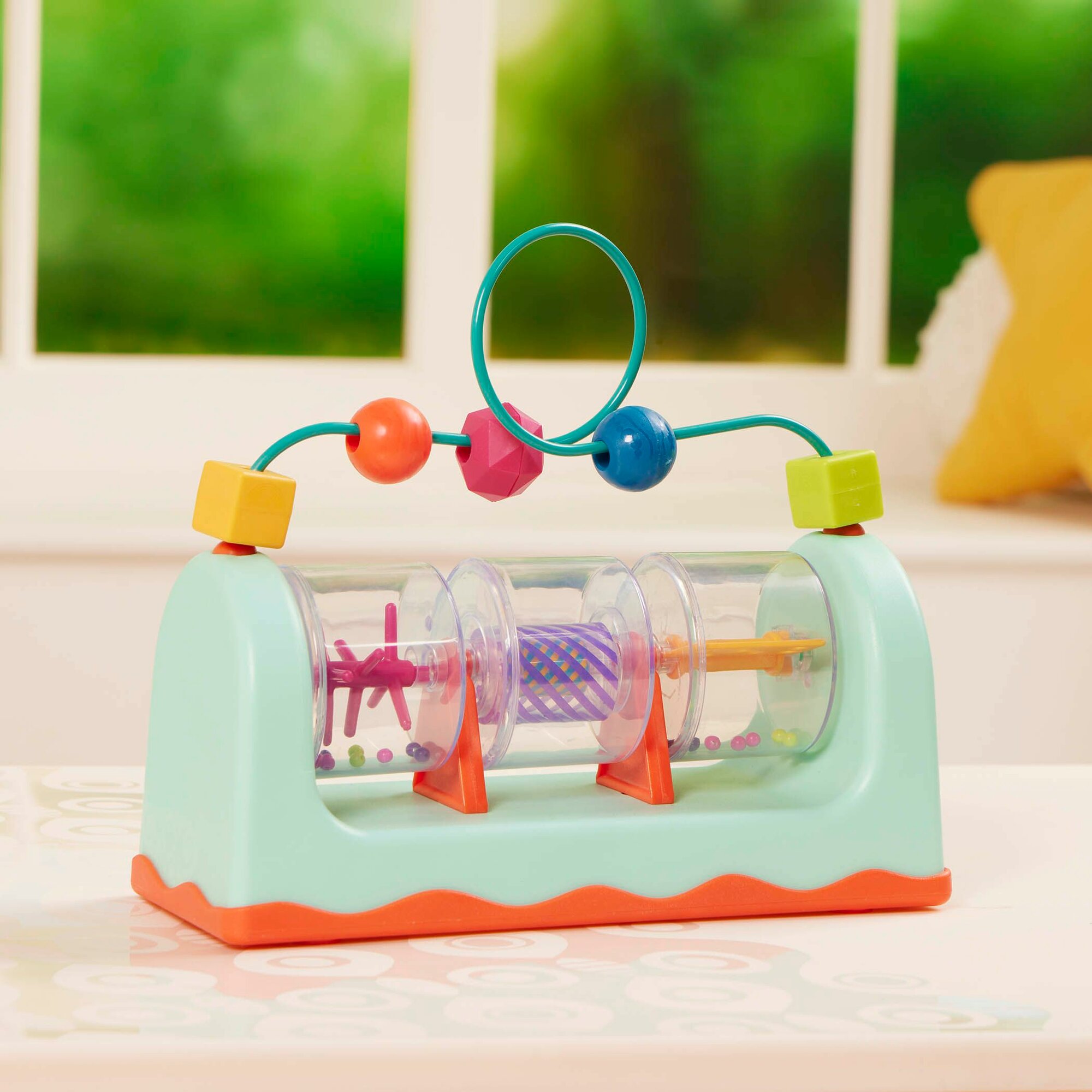 Развивающая игрушка B.Toys - Сенсорная игрушка "Крутись, греми и катайся" Spin, Rattle & Roll, 6+ мес. - Би. Тойс BX1853Z