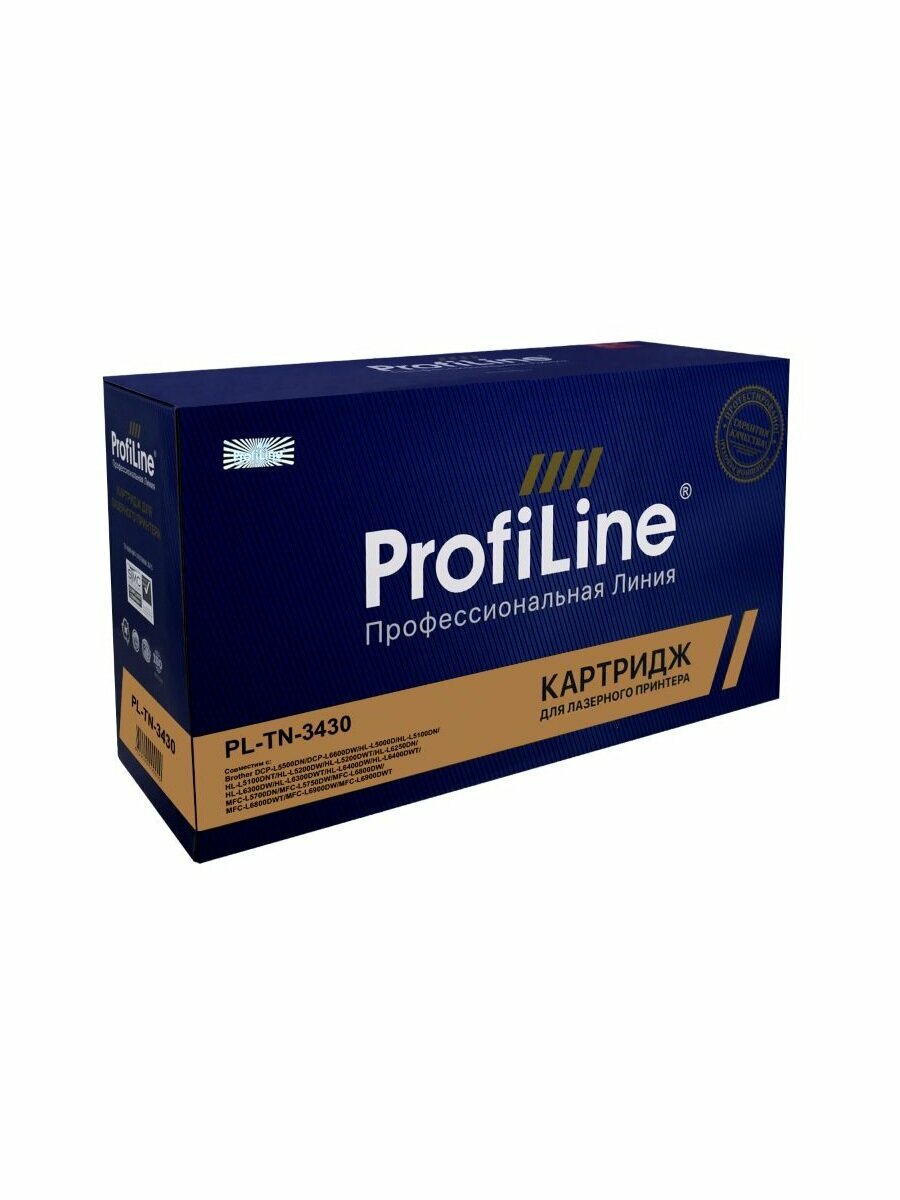 Картридж ProfiLine TN-3430, для лазерной печати, 3000 страниц