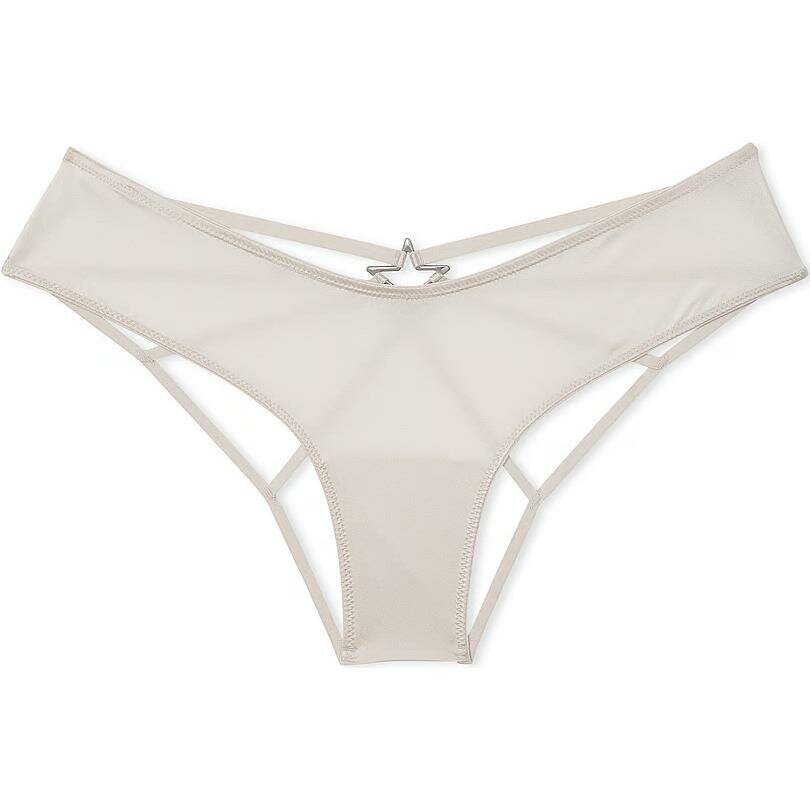Трусы-стринги женские Victoria's Secret Very Sexy Smooth High Leg Cheeky Panty, Delfin Grey, M EU