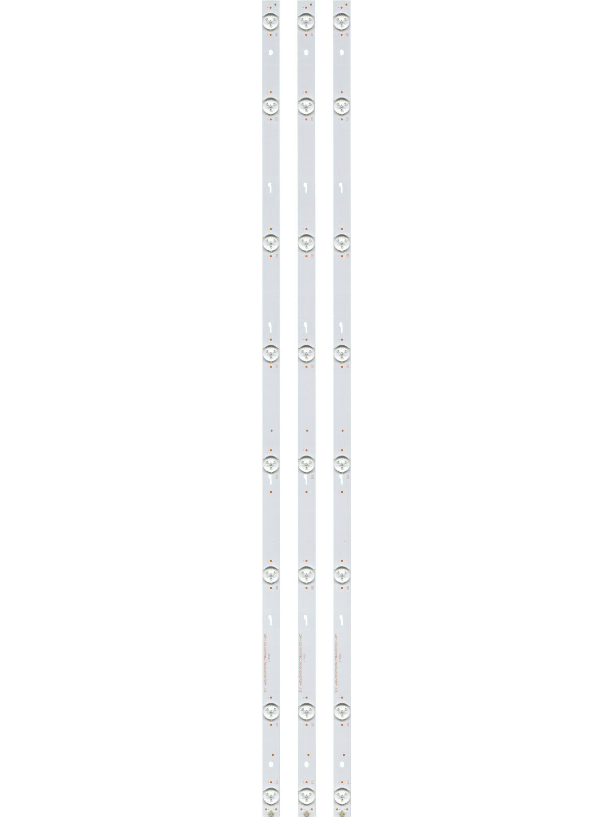 Комплект подсветки CRH-ES40WWB303008035AD REV1.0 (3 планки по 782 мм 8 линз)