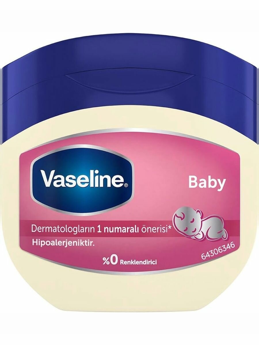 Vaseline Baby 100 мл увлажняющий гель для чувствительной детской кожи, мягкий уход и защита
