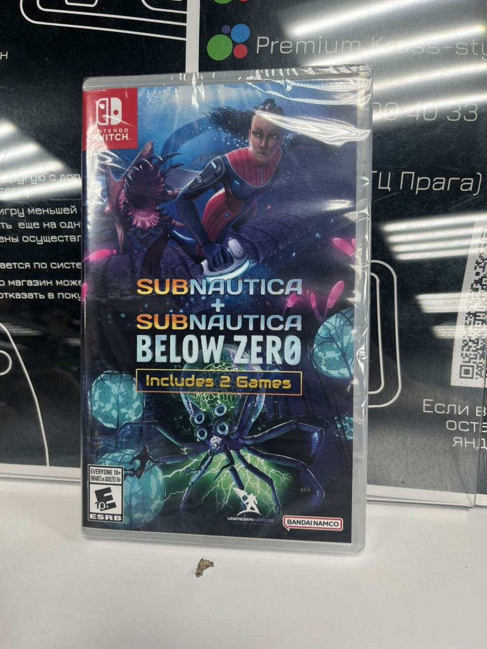Subnautica + Subnautica: Below Zero [Nintendo Switch, русские субтитры](SPC)