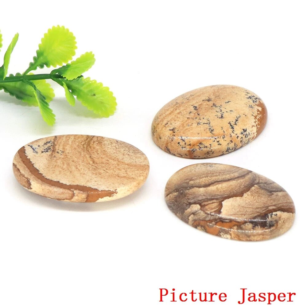 Кабошон Picture Jasper, 1pc