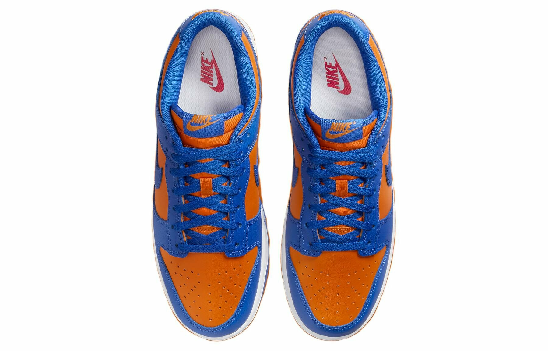 Кеды NIKE Dunk, размер 42.5 EU, белый, красный — фото 1