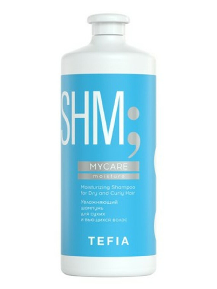 Шампунь Tefia Mycare Moisture для сухих волос, увлажнение, питание, 1л
