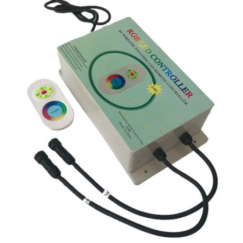 RGB контроллер, управление rgb подсветкой Pondtech RE-UW-200 Вт RGB PWM(ШИМ) c пультом д/у