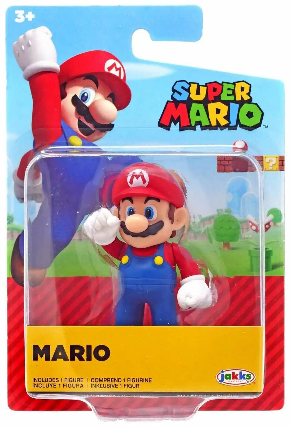 SUPER MARIO World of Nintendo Марио 2,5-дюймовая коллекционная мини-фигурка